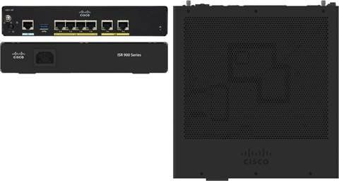 Cisco C921-4PLTEGB wired router Gigabit Ethernet Black | TheBetterBuy